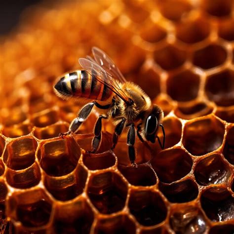 Premium AI Image Inner Workings Of A Beehive