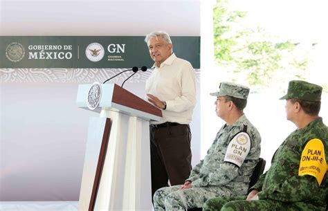 Propósito De Iniciativa De Guardia Nacional No Es Militarizar López