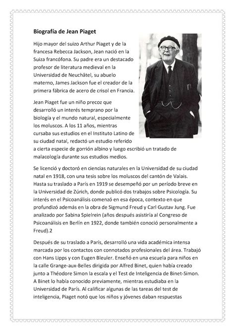 Biografiajean Piaget Top Sellers Ladorrego Ar