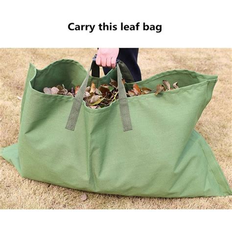 Garden Leaf Bag Storage Bag With Handle Yard Garba Vicedeal