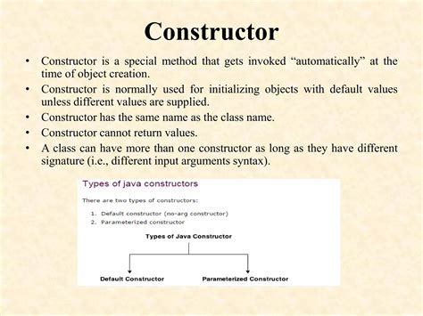 Constructor Ppt Pptx Programming Languages Computing