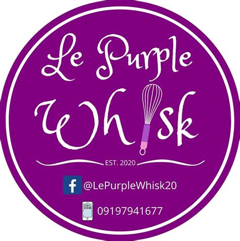 Le Purple Whisk Custard Cake With Dedication Facebook