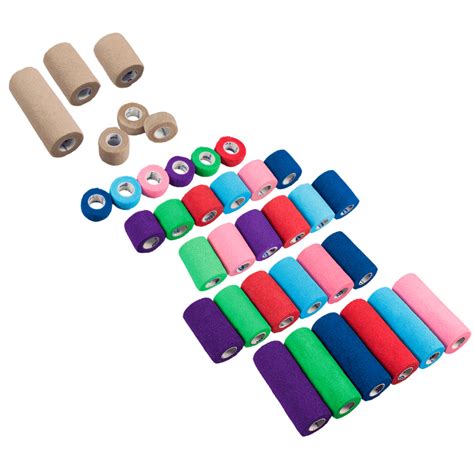 Sensi Wrap Self Adherent Bandage Rolls Not Made With Natural Rubber Latex