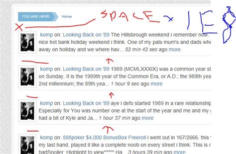 Css Gaps In Html Ul Lists On Ie Firefox Only Chrome Displays Ok