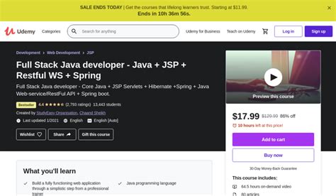9 Best Jsp Courses Classes And Tutorials