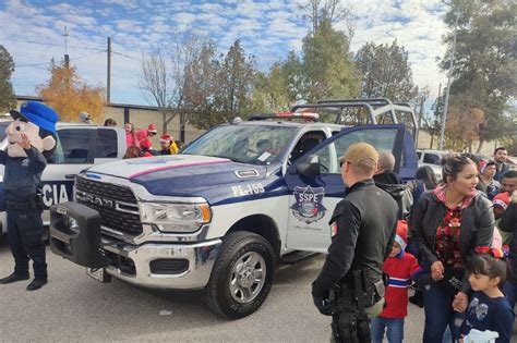 Participa SSPE en posada Tocando Corazones en Juárez