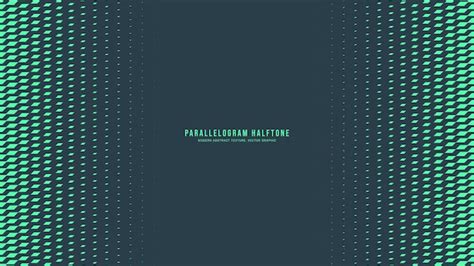 Premium Vector Parallelogram Halftone Vector Dynamic Vertical Border