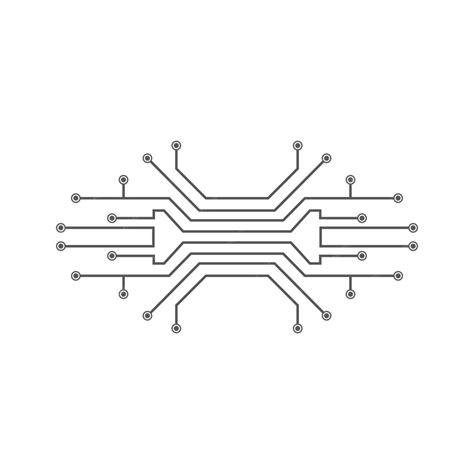 Premium Vector Circuit Technology Ilustration Vector