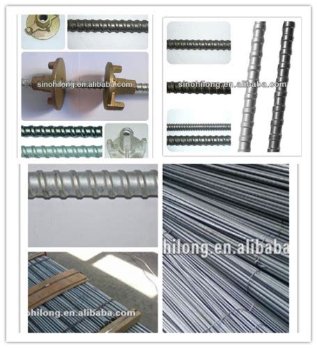 건설 철강 Formwork 시스템 타이 로드 바 의 고품질 건설 철강 Formwork 시스템 타이 로드 바