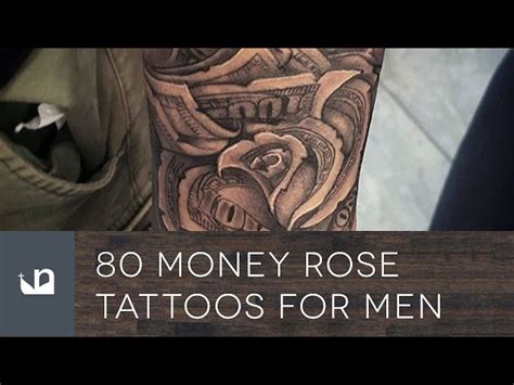 Money Rose Hand Tattoos For Men