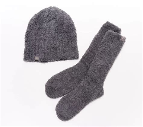 Barefoot Dreams Cozychic Beanie And Sock T Set