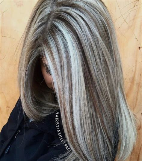 Image Result For Transition To Grey Hair With Highlights Gray Hair