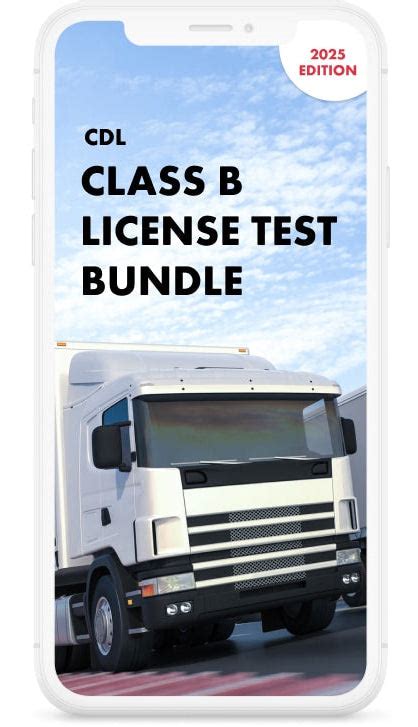 Cdl Class B License Test Bundle Dmvcheatsheets
