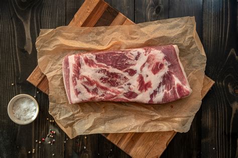 Organic Pork Belly ~2 25 Lbs Starwalker Organic Farms