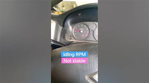 Why does my car's rpm go up and down at idle?#youtubeshorts #youtube #ytshorts - YouTube