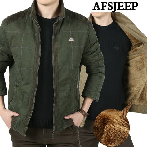 Afs Jeep男装棉衣 专柜正品保暖短棉服 加绒加厚立领大码夹克棉衣美丽衣阁901214