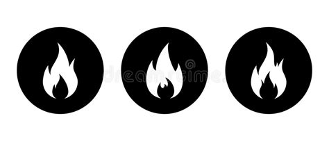 fire element circle icon stock illustrations 11 483 fire element