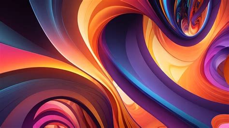 Premium Ai Image Abstract Light And Color Patterns