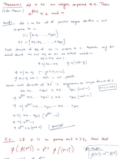Euler Phi Function 2 Pdf