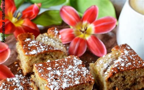 Ciasto bananowe z czekoladą