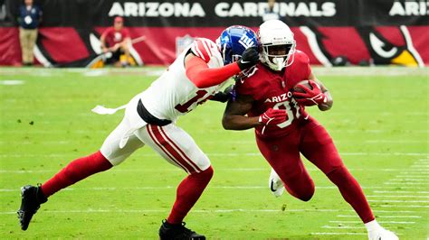 Emari Demercado Emerging At Cardinals Training Camp Over Trey Benson