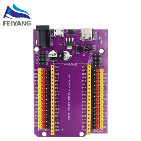 Esp32 Development Board Type Cmicro Usb Cp2102 Wifibluetooth Dual