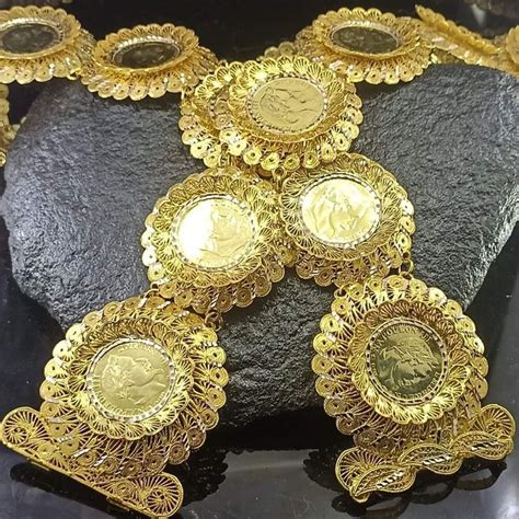 Pin by Farah Khodja on bijoux traditionnels algériens Gold Jewelry Necklace