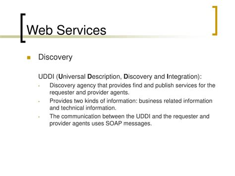 ppt distributed computing comparison of corba and web services