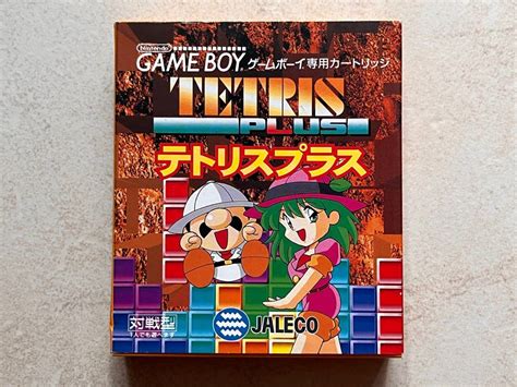 日版 Gb Jaleco Tetris Plus 俄羅斯方塊 動腦筋方塊遊戲 Action Puzzle Game 電子遊戲 電子遊戲