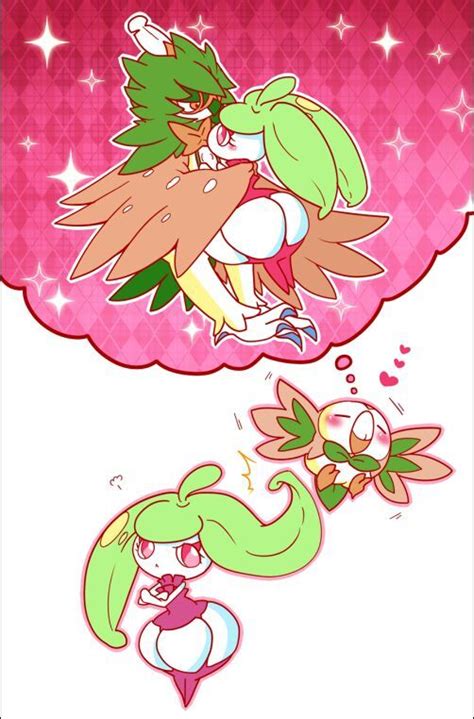 Steenee Rowlet Y Decidueye Pokemon Go Pokemon Ships Pokemon Comics Pokemon Memes Pokemon