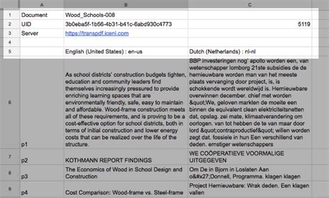 Using Csv For Translation