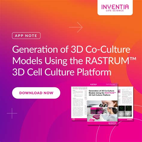 Inventia 🌟 Building The Future Of Research Advanced 3d Co Culture Models 🌟 Co Culture Models