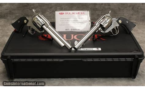 Ruger ~ Vaquero Sass 2 Gun Set ~ 45 Colt