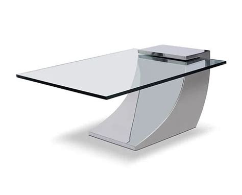 Sheres Clasp Cocktail Table Stainless Steel