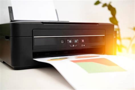 Premium Photo Printer And Computer Office Table
