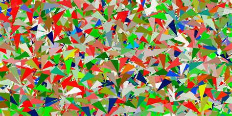 Light Multicolor Vector Layout With Triangle Forms 12788092 Vector Art At Vecteezy
