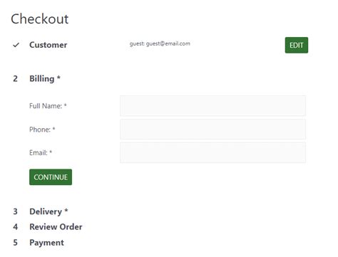 Step By Step Checkout For Quote Cart • Implecode