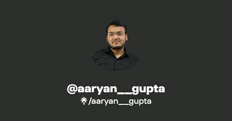Aaryangupta Linktree