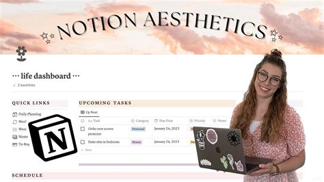 How I Make My Notion Aesthetic 💫 Tips For Minimal Clean Notion Setup Youtube