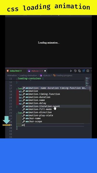 Step-by-Step Guide to Stunning Pure CSS Loading Animation Effects - YouTube