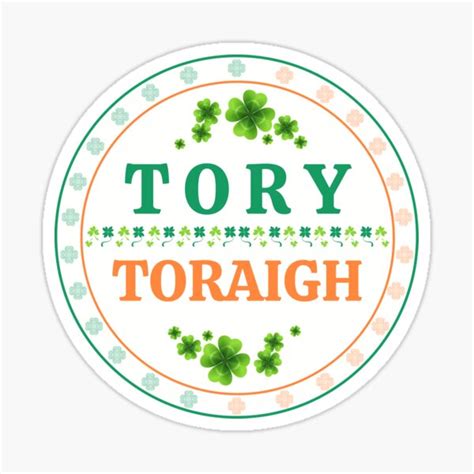 Irish Island Of Tory Sticker For Sale By Fedsherdesign Redbubble