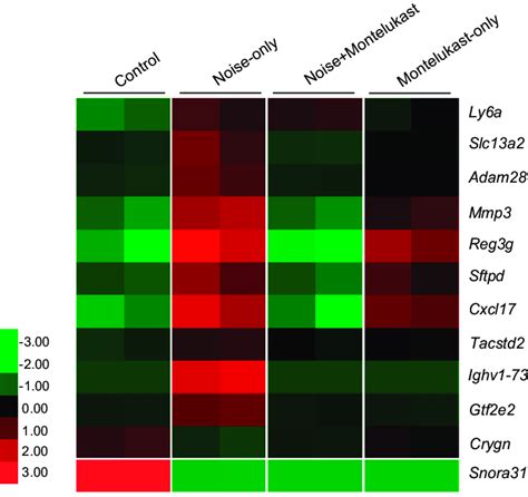 Degs Among The Groups The Heatmap Shows 12 Degs That Were Identified