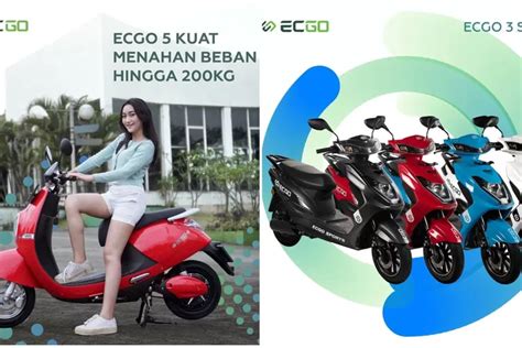4 Perbedaan Spesifikasi Dan Harga Motor Listrik Ecgo 5 Dan Ecgo 3 Anda