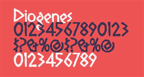 Diogenes Free Font What Font Is