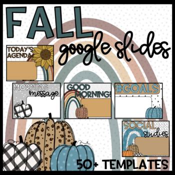Fall Google Slides Templates By Leave It To Lavender TPT