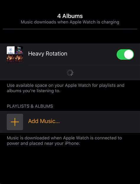 Spinning Heavy Rotation On New Apple Wa Apple Community