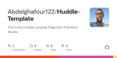 Github Abdelghafour122 Huddle Template This Is The Huddle Landing Page From Frontend Mentor