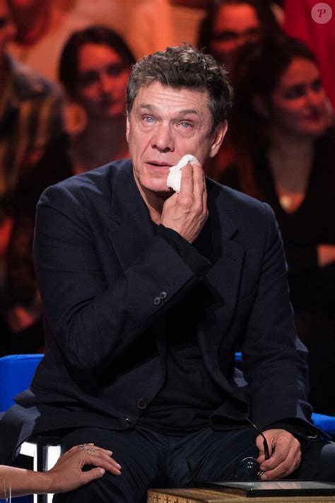 Photo Exclusif Marc Lavoine Enregistrement de l émission La boite à secrets présentée