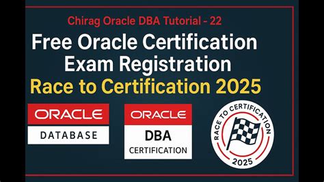 Free Oracle Certification Exam Registration Race To Certification 2025 Oracle