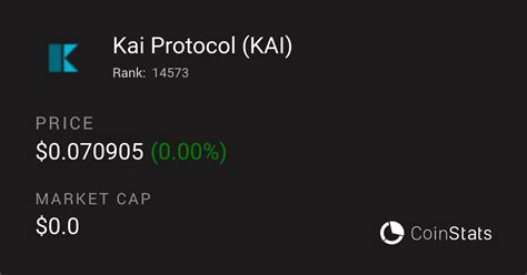 Kai Protocol Token Price Charts And Market Insights Your Crypto Hub
